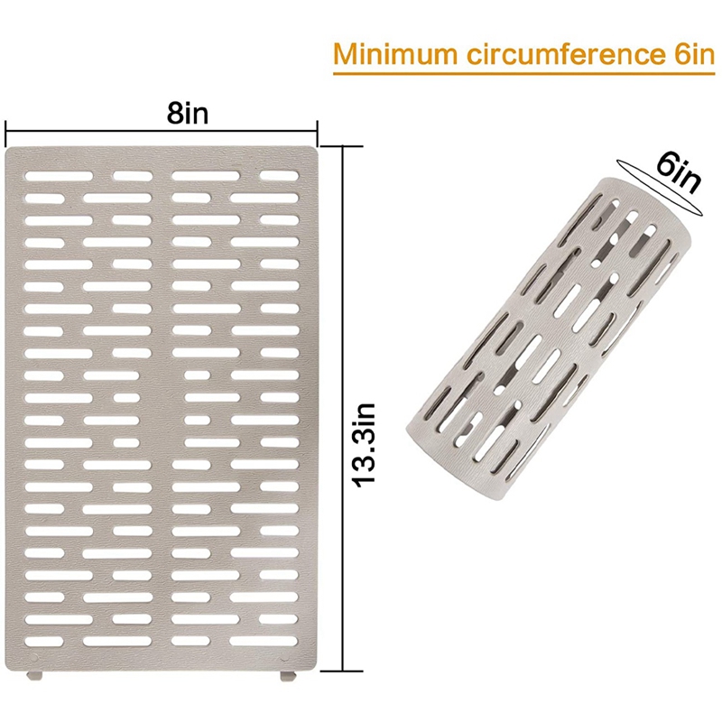 10 Pack Plastic Plant and Tree Trunk Protectors- E... – Vicedeal