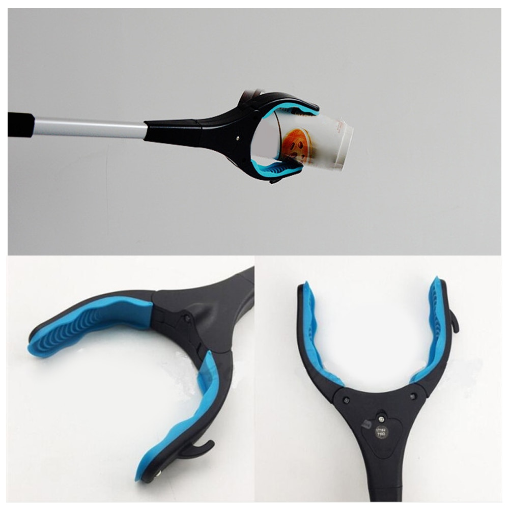 82cm Foldable Litter Reachers Pickers Pick Up Tool... – Grandado