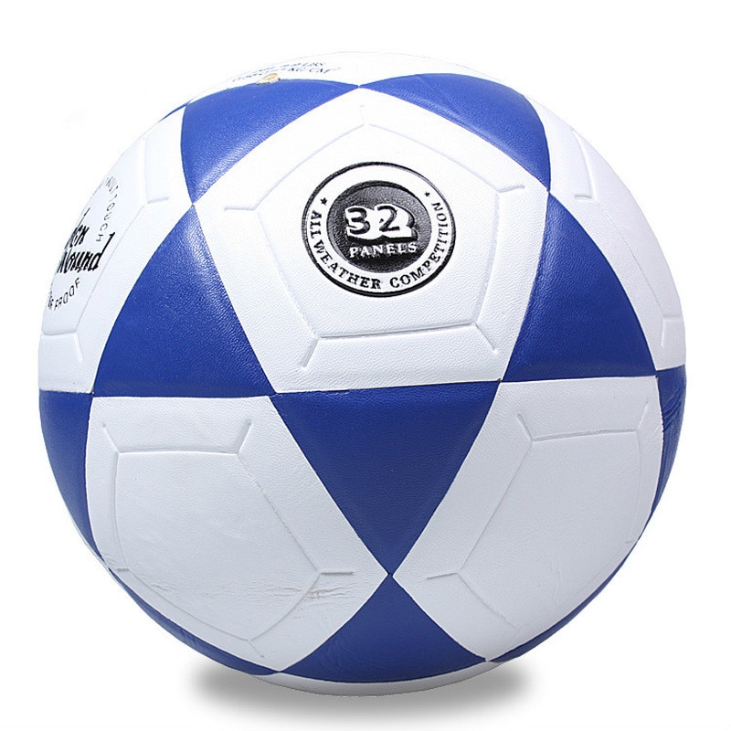 Classic Size 5 Football Black White Football PVC S... – Grandado