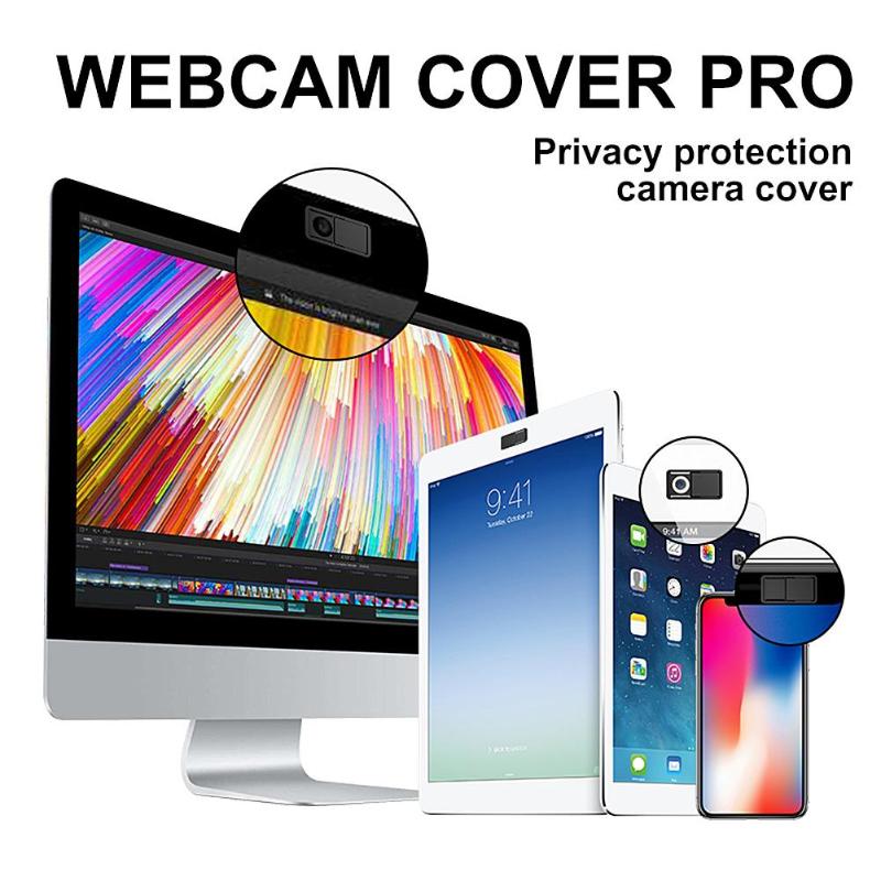 3pcs Black Webcam Cover Plastic Shutter Privacy Pr... – Grandado