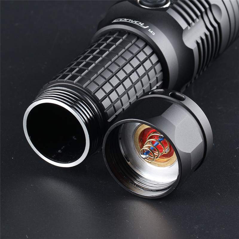 Convoy M3 CREE XHP70.2 4300LM Led Flashlight Built... – Grandado