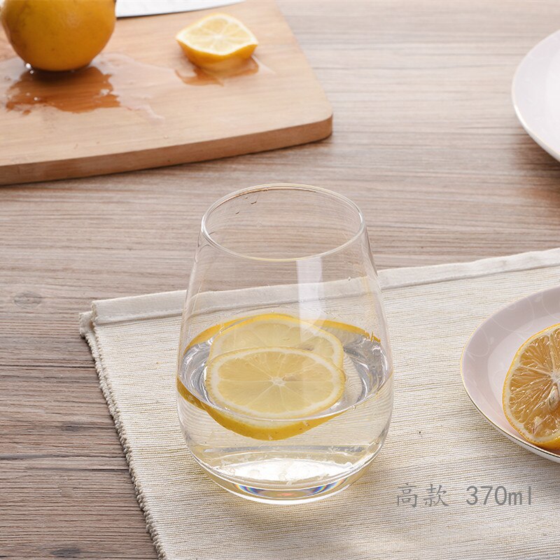 Crystal Smoothie Glasses Cup Fruit Dessert Water D... – Grandado