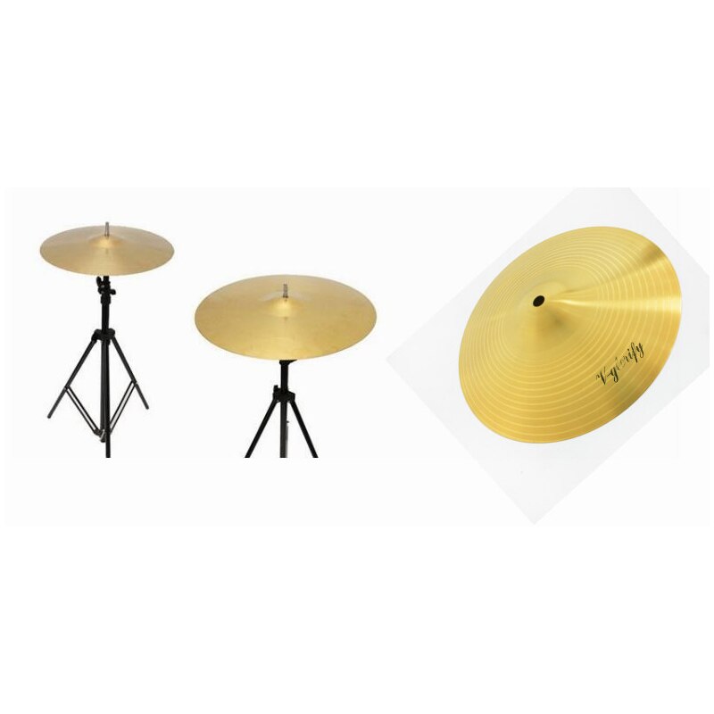 8 Inch Lichtmetalen Crash Cimbaal Drum Set Duurzaa... – Vicedeal