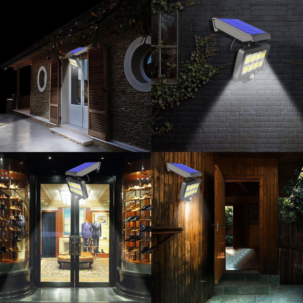 2400Mah Led Solar Light Outdoor Solar Powered Lamp... – Grandado