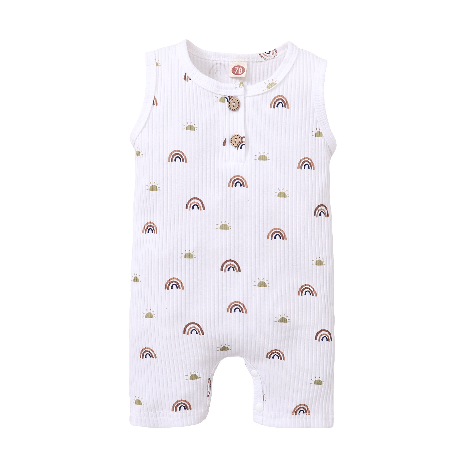 2022 0-18M Baby Baby Zomer Jumpsuit Groene Zon Reg... – Grandado