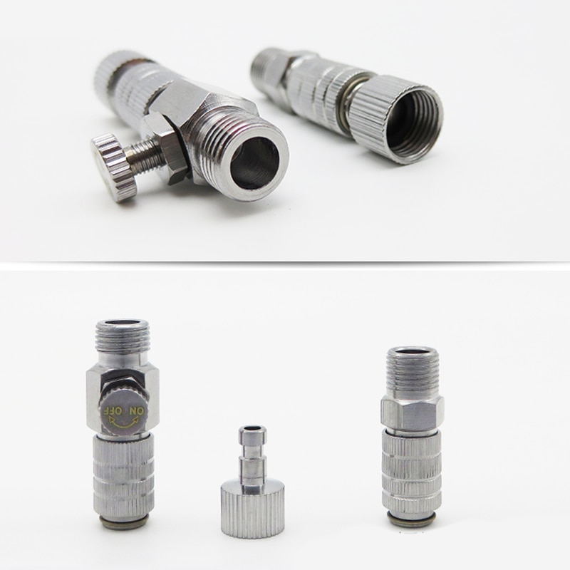 Luftbørste hurtig frigørelse kobling 1/8 stik adap... – Grandado