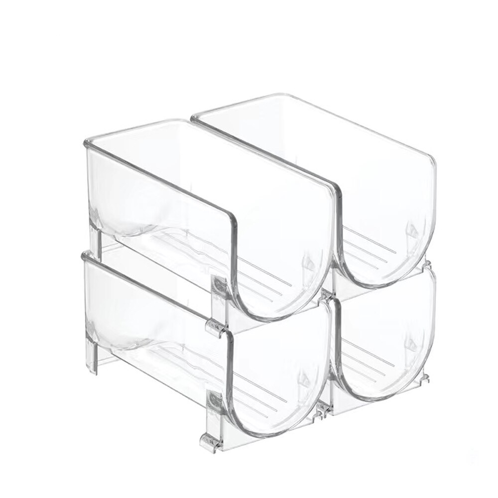 Refrigerator wine rack stand Stackable Anti-slip W... – Grandado