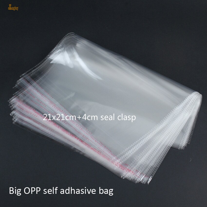 100 unids/lote de bolsas de transparentes resellab... – Grandado