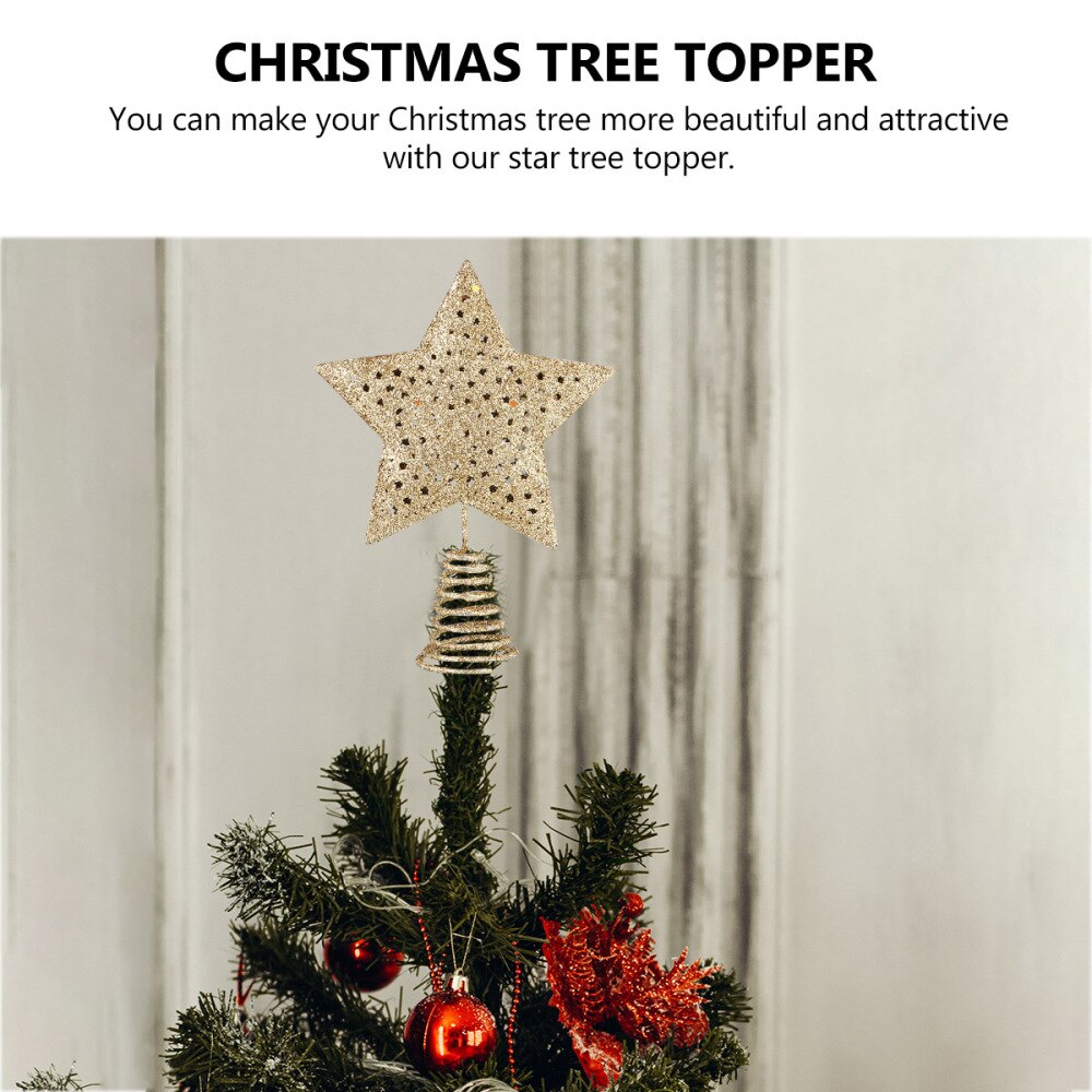 1Pc Tree Topper Funny Glittering Treetop Decor Sta... – Grandado