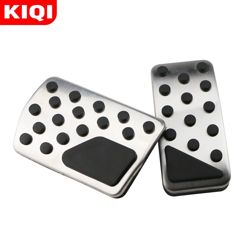 Kiqi 2pc at car pedal protection cover auto pedals... – Grandado