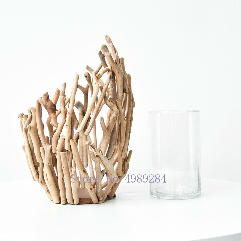 Nordic Wooden glass Tree branch vase Modern home F... – Vicedeal