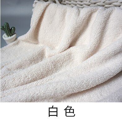 Zachte Fleece Stof Teddy Lam Kasjmier Granulaire P... – Vicedeal