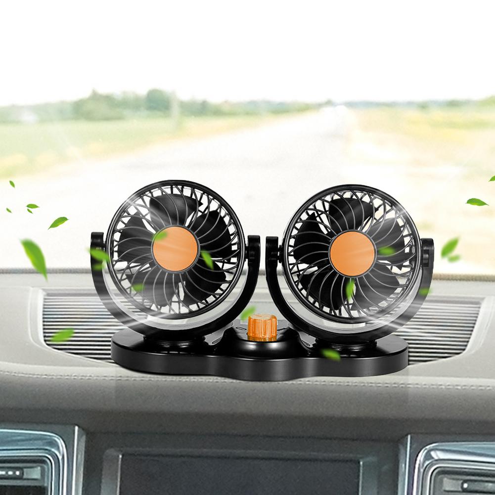 360 Degree Rotating Car Cooling Fan 12V/24V Mini E... – Grandado