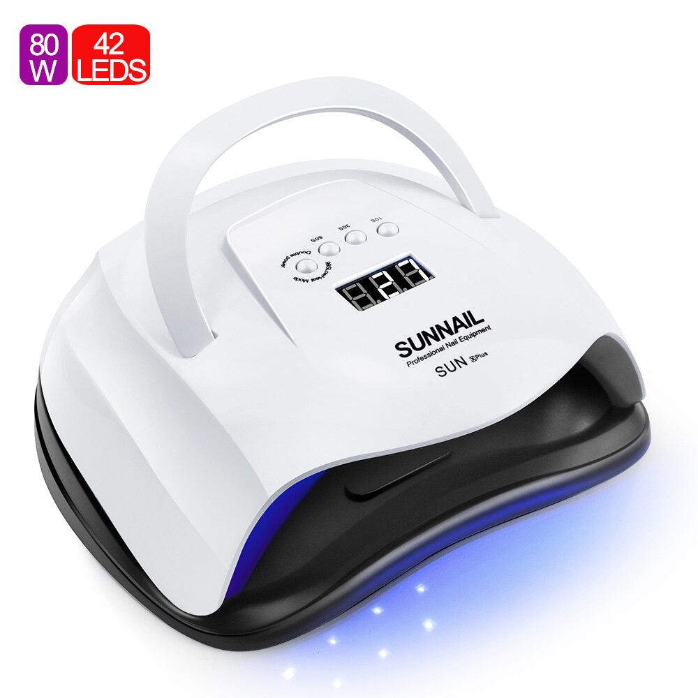 80/72W UV Led Lamp Nail Dryer For All Types Gel 45... – Grandado