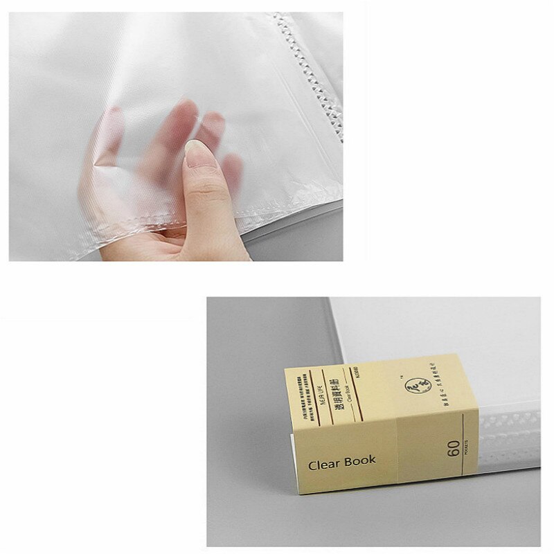 A4 Plastic Informatieboekje Notebook Cover Insert ... – Vicedeal