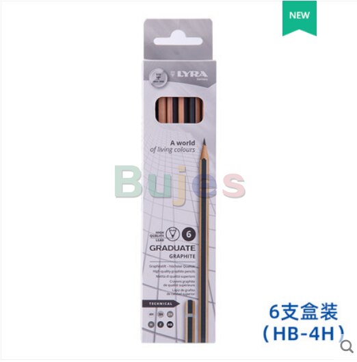 LYRA Graduate series 6/12 pcs Charcoal drawing pen... – Vicedeal