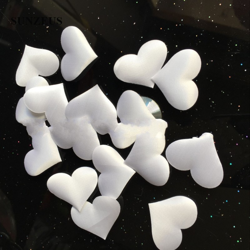 5cm røde hjerte bryllup kronblade 3d svamp fersken... – Grandado