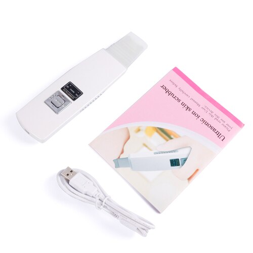 Ultrasonic Facial Skin Scrubber Ion Deep Face Clea... – Grandado