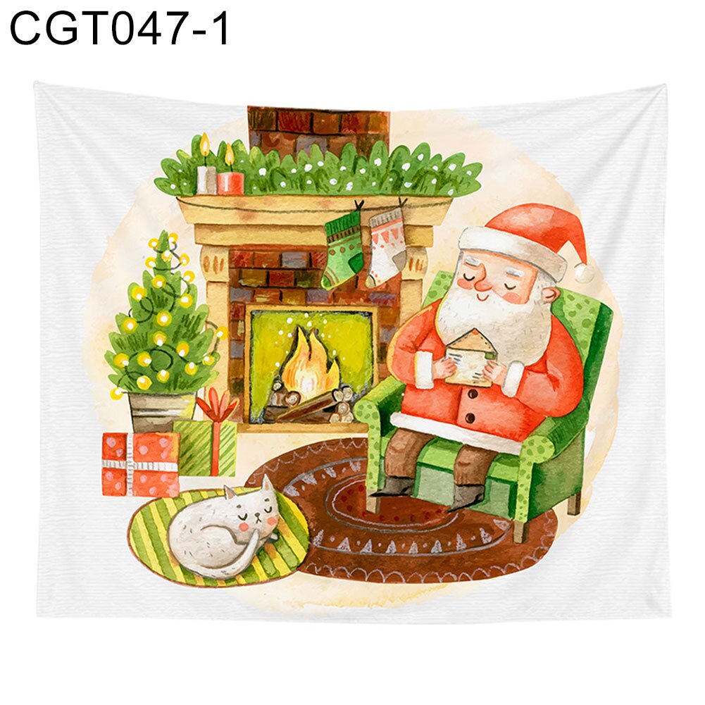 Jule julemand print hjem væg gobelin soveværelse b... – Vicedeal
