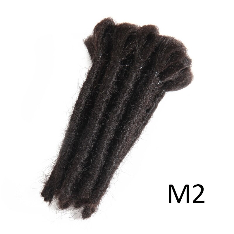 SAMBRAID Short Handmade Dreadlocks Hair Extensions... – Vicedeal