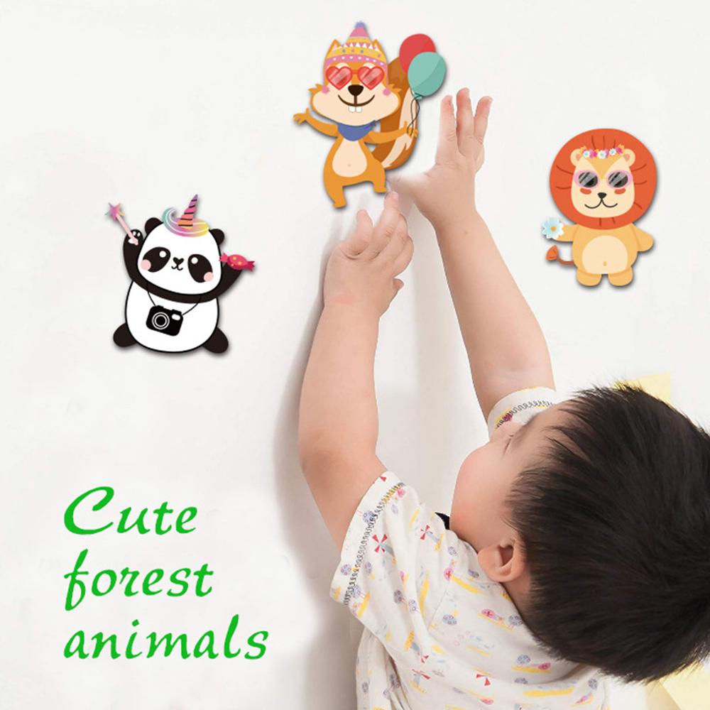 24 Sheets Animal Stickers Bulk DIY Make Your Own S... – Grandado