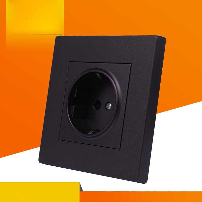 EU socket 16A Type 86 concealed German standard po... – Grandado