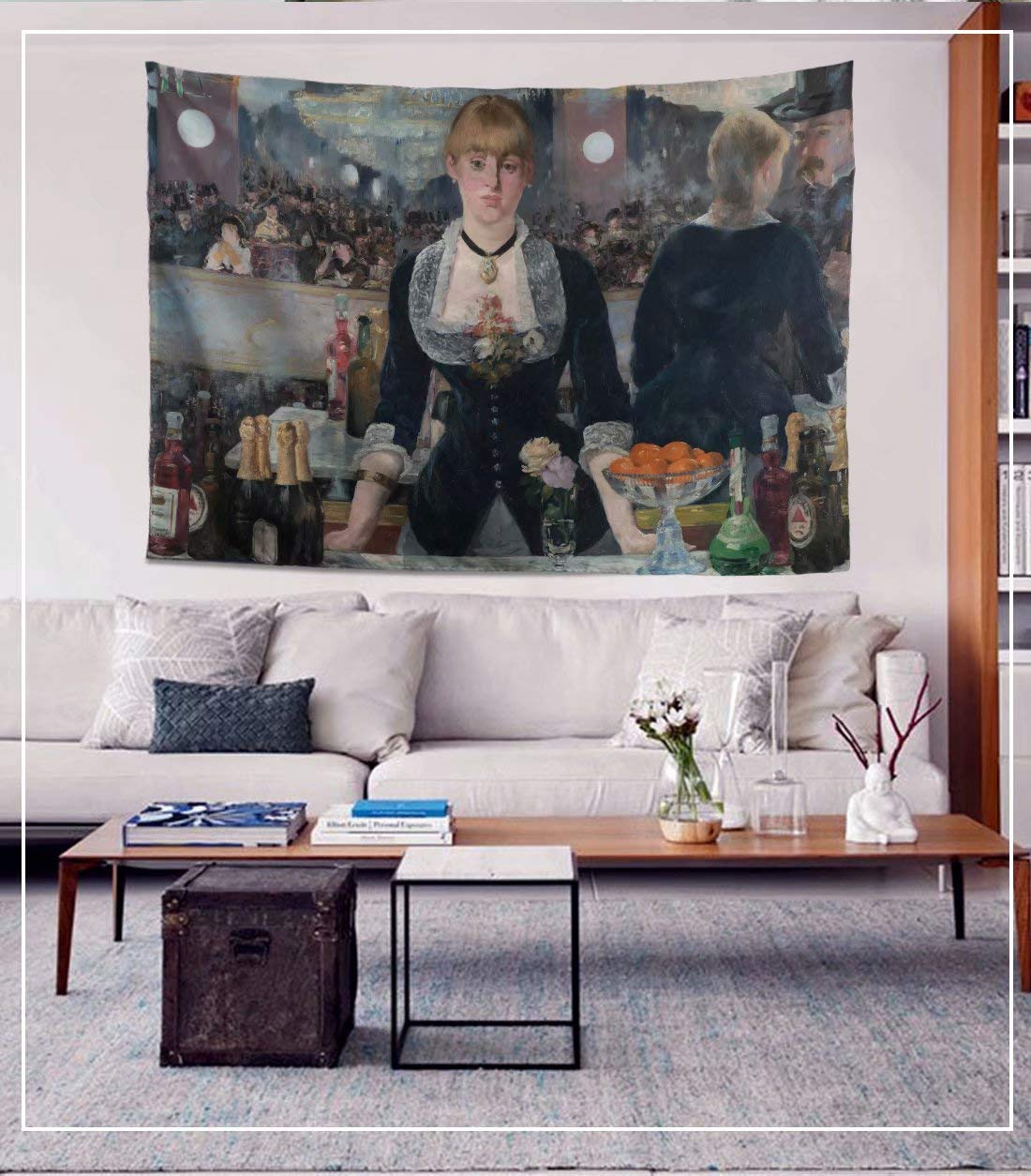 World Classic Art Masterpiece Tapestry Series Édou... – Grandado