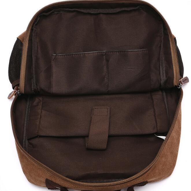 070417 men canvas high capacity travel backpack do... – Grandado
