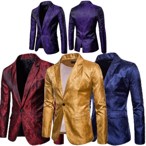 High Men Slim Fit Stylish Floral Formal Button Bus... – Vicedeal
