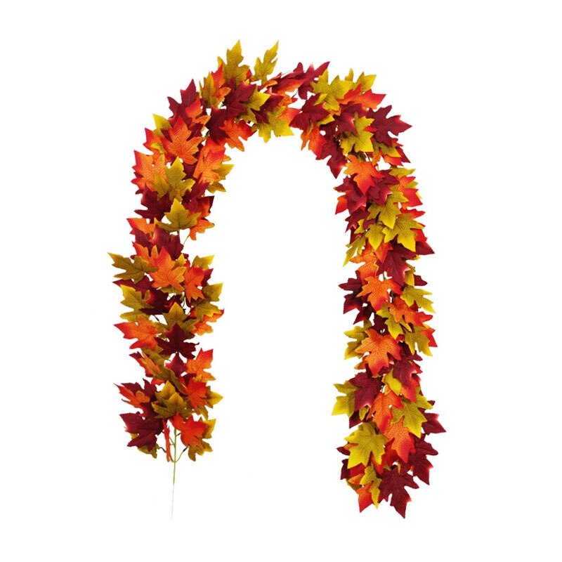 -Kunstmatige Herfst Fall Maple Bladeren Garland Op... – Vicedeal