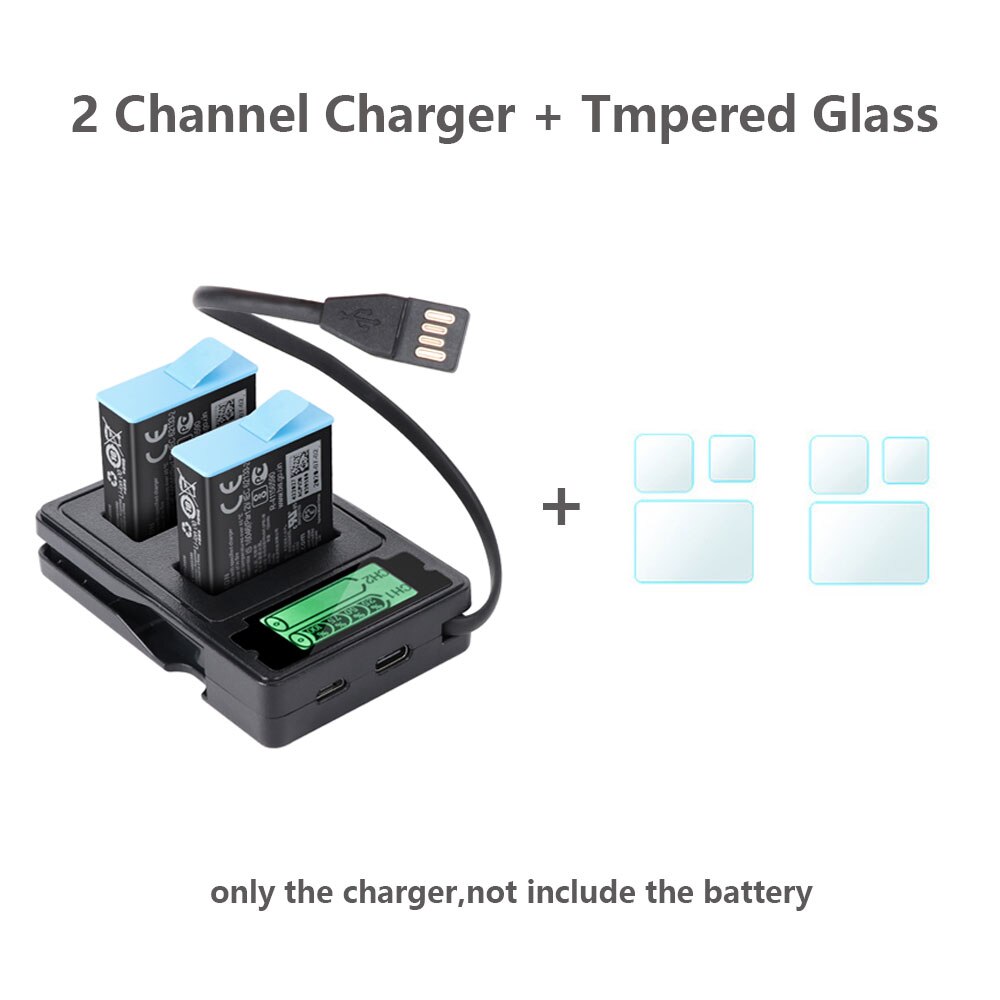 2/3 Channel Battery Charger for GoPro HERO 9 Black... – Vicedeal