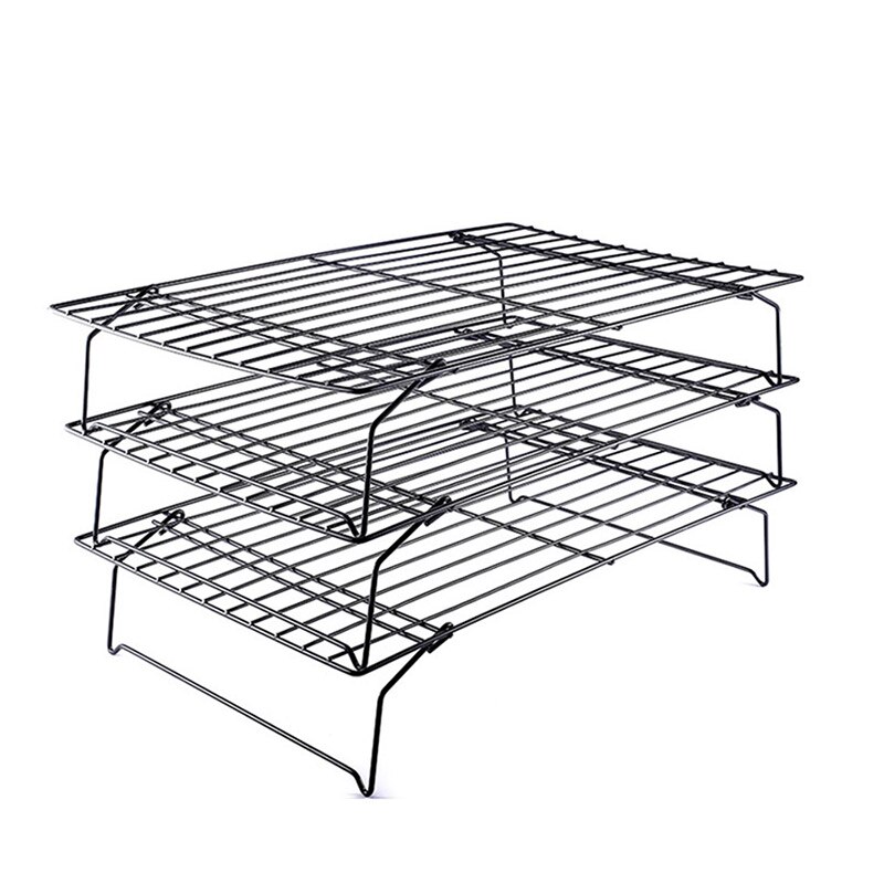 3-Layers Stackable Cake Cooling Rack Metal Stainle... – Grandado