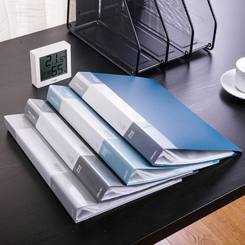 Deli 5116 Document Book 30 pages/40 pages/60 pages... – Grandado