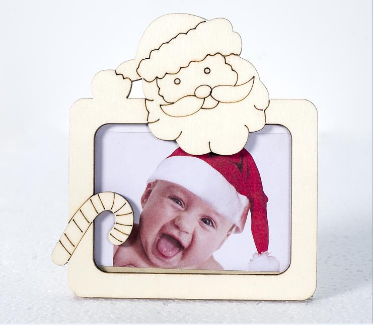 Wooden Christmas Photo Frame, Mini Modern Picture ... – Vicedeal