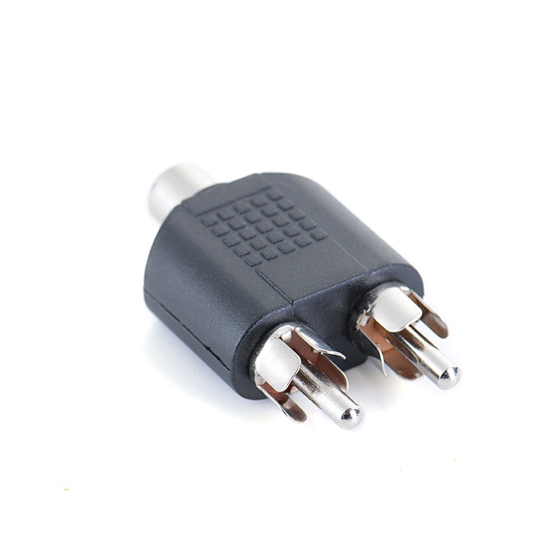 RCA Y Splitter AV Audio Video Plug Converter Male ... – Grandado