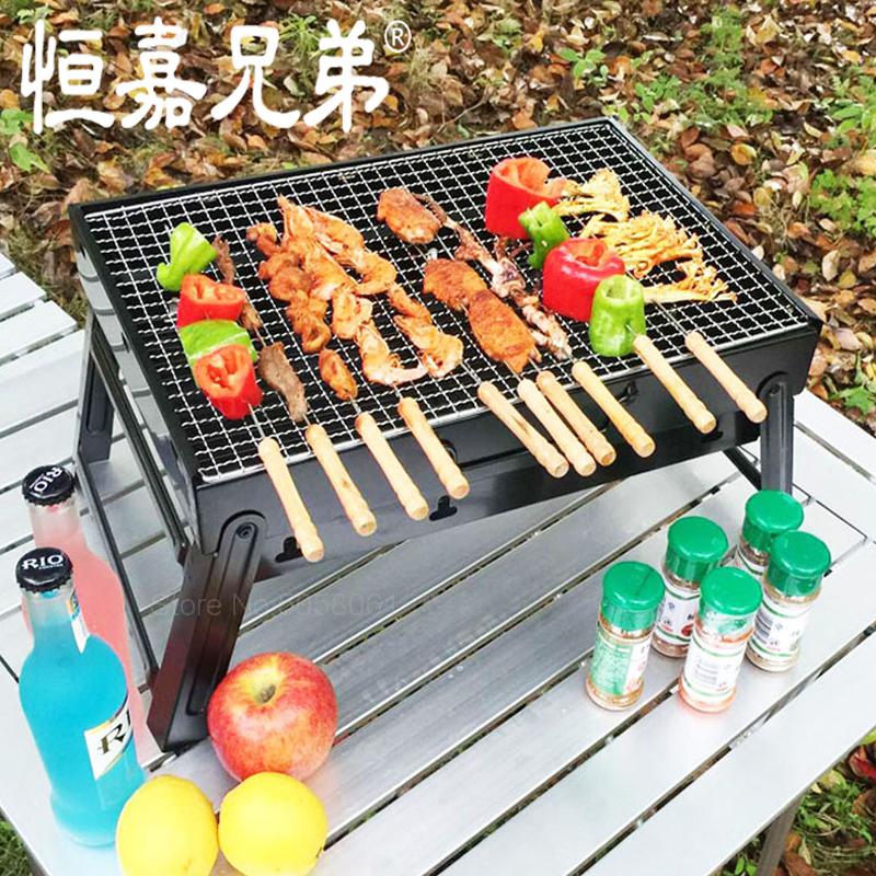 Barbecue home charcoal 3-5 people barbecue stove t... – Vicedeal
