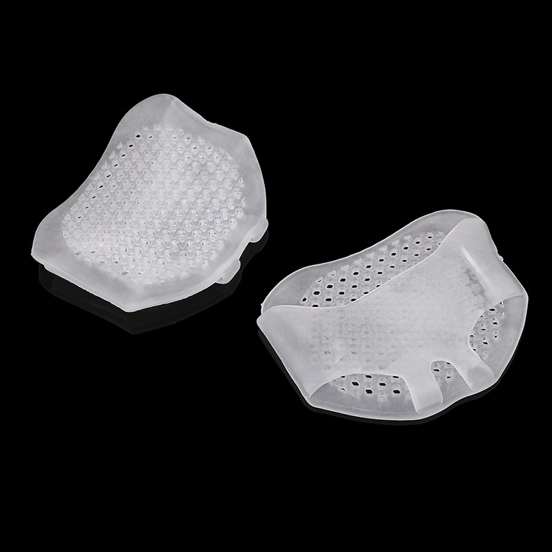 1 Pair Gel Forefoot Metatarsal Pads Silicon Half Y... – Grandado