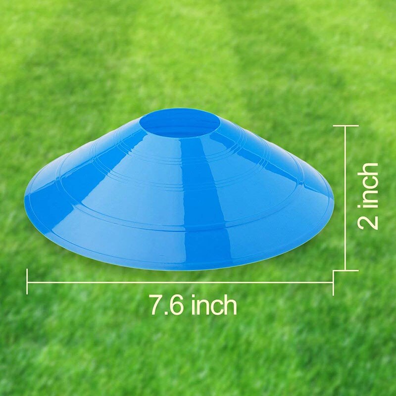 15pcs/25pcs Agility Disc Cone Set Multi Sport Trai... – Grandado