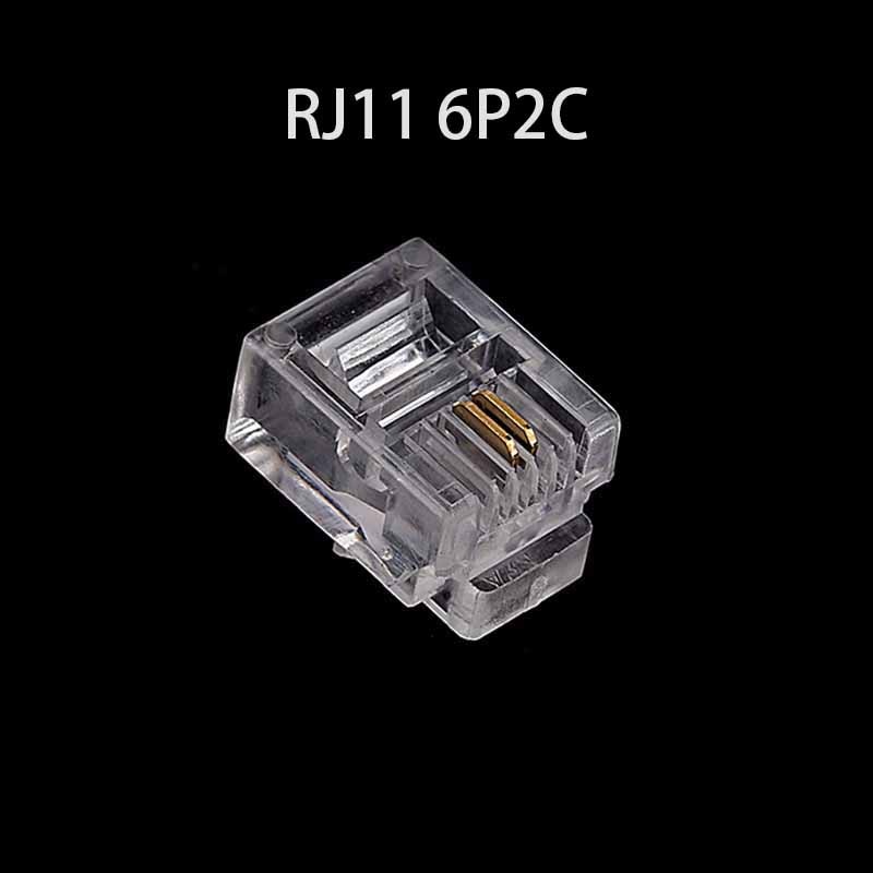 20/50/100PCS/lot RJ11 6P2C 6P4C 6P6C Telephone Int... – Grandado