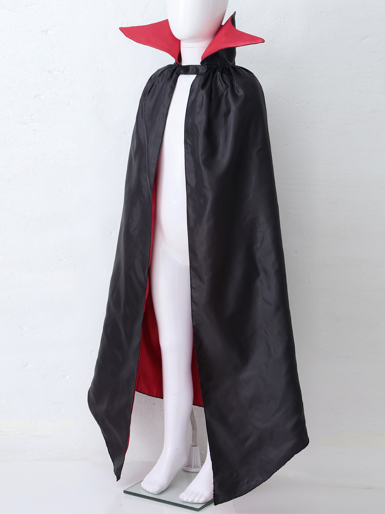 Demon Vampire Cloak Cape Stand-up Collar Cap Cloak... – Grandado