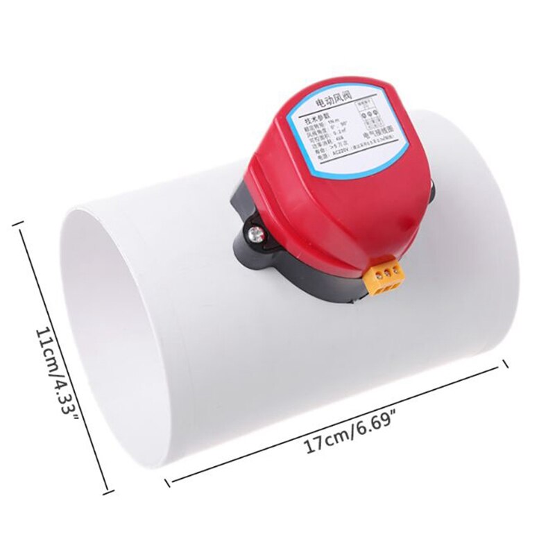 220V Plastic Electric Damper Check Valve 110Mm Air... – Grandado