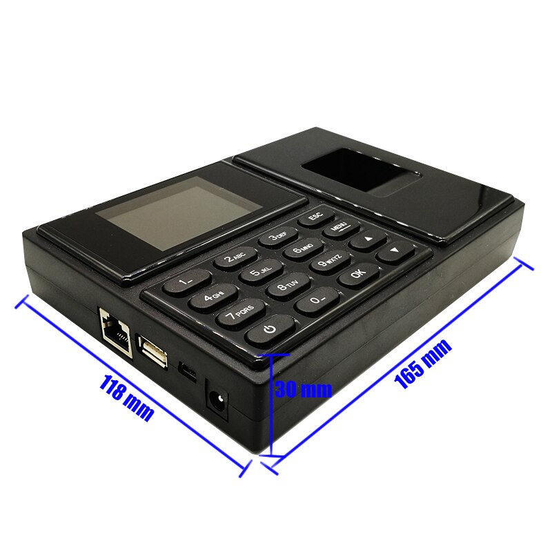 Attendance-System Time-Clock Biometric Tcp/ip Fing... – Grandado