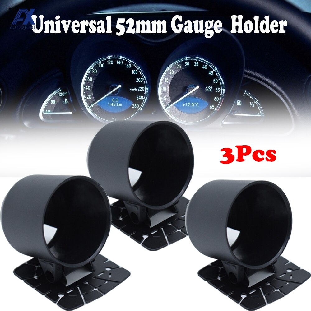 3Pc 2" 52mm Gauge Pod For WRX STI Supra Integra RX... – Grandado