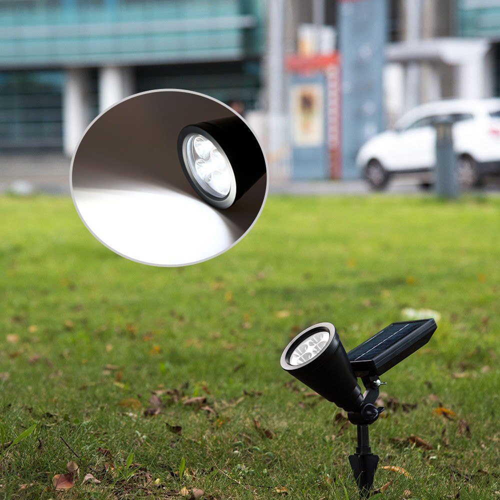 4LED Solar Power Garden Lamp Spot Light Outdoor La... – Grandado