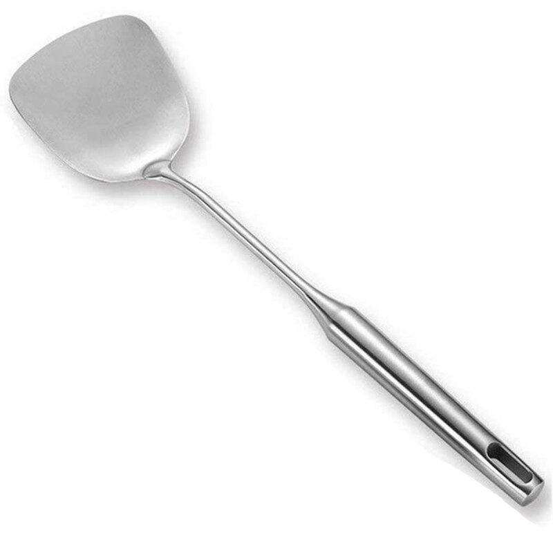 Wok Spatula Stainless Steel Wok Chuan with Hollow ... – Grandado