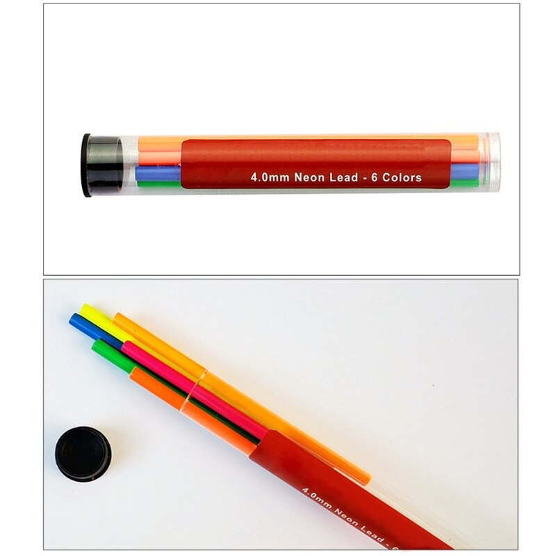 6 Colors 4.0mm Mechanical Pencils Set Writing Draw... – Grandado