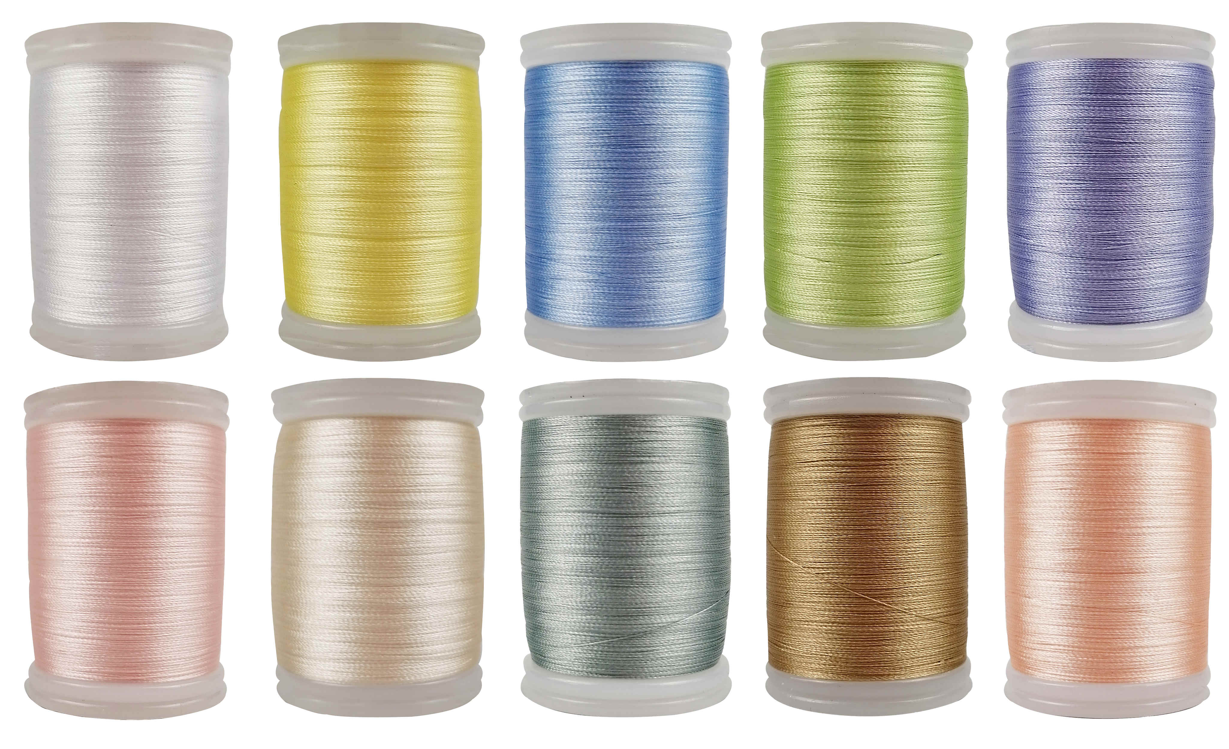 Moon Waves Embroidery Machine Thread 62 Colors Sam... – Grandado