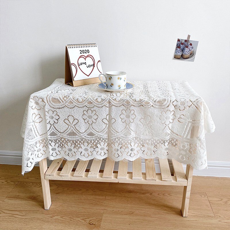 Ins Lace Tablecloth Decorative Dining Table Cover ... – Vicedeal