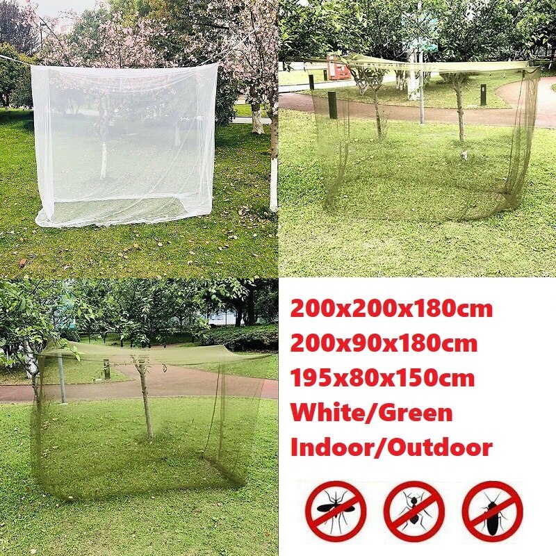 Draagbare Outdoor Grote Camping Mosquito Fly Netto... – Grandado