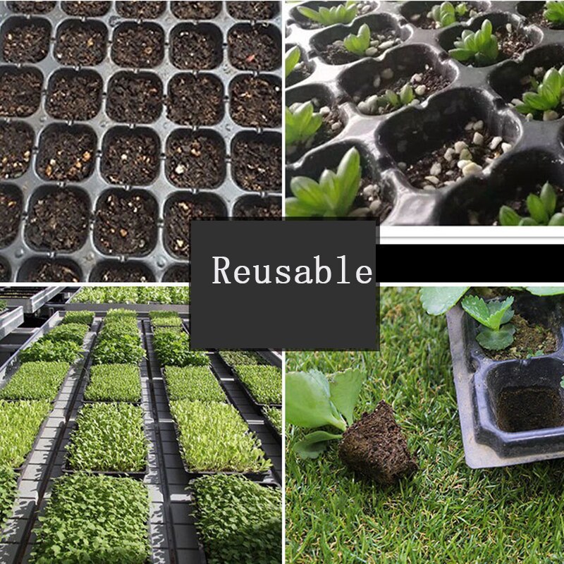 Garden Flower Pot Plant Pot Seedsplants Plastic Gr... – Grandado